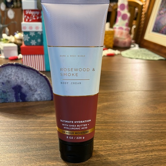 Bath & Body Works | Bath & Body | Nwt Rosewood Smoke Body Cream | Poshmark